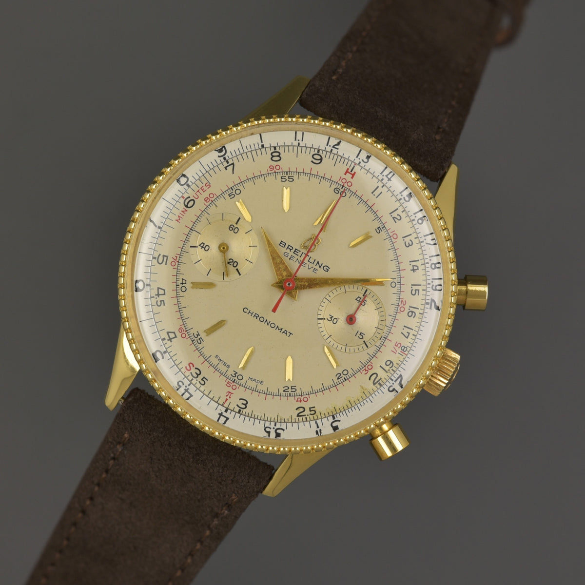 Breitling Chronomat 808 18k Gold – ALMA Watches