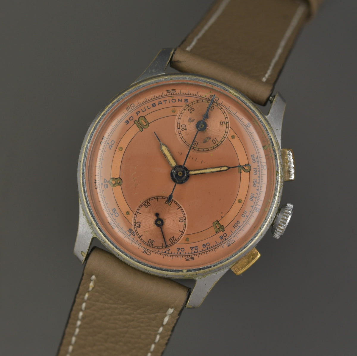 Venus 170 BUT Salmon Chronograph – ALMA Watches